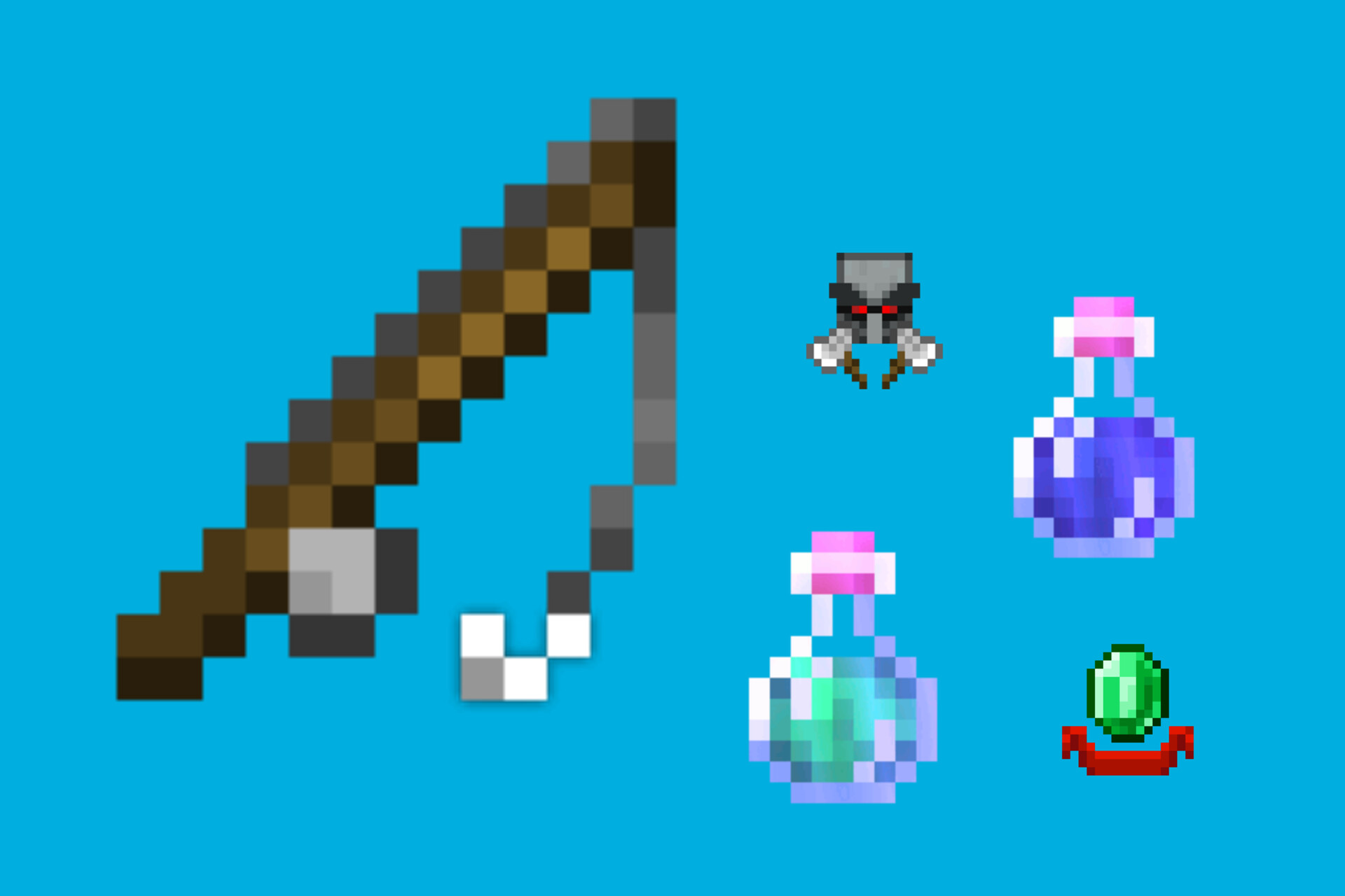 Hero and Raid Potions Minecraft Data Pack