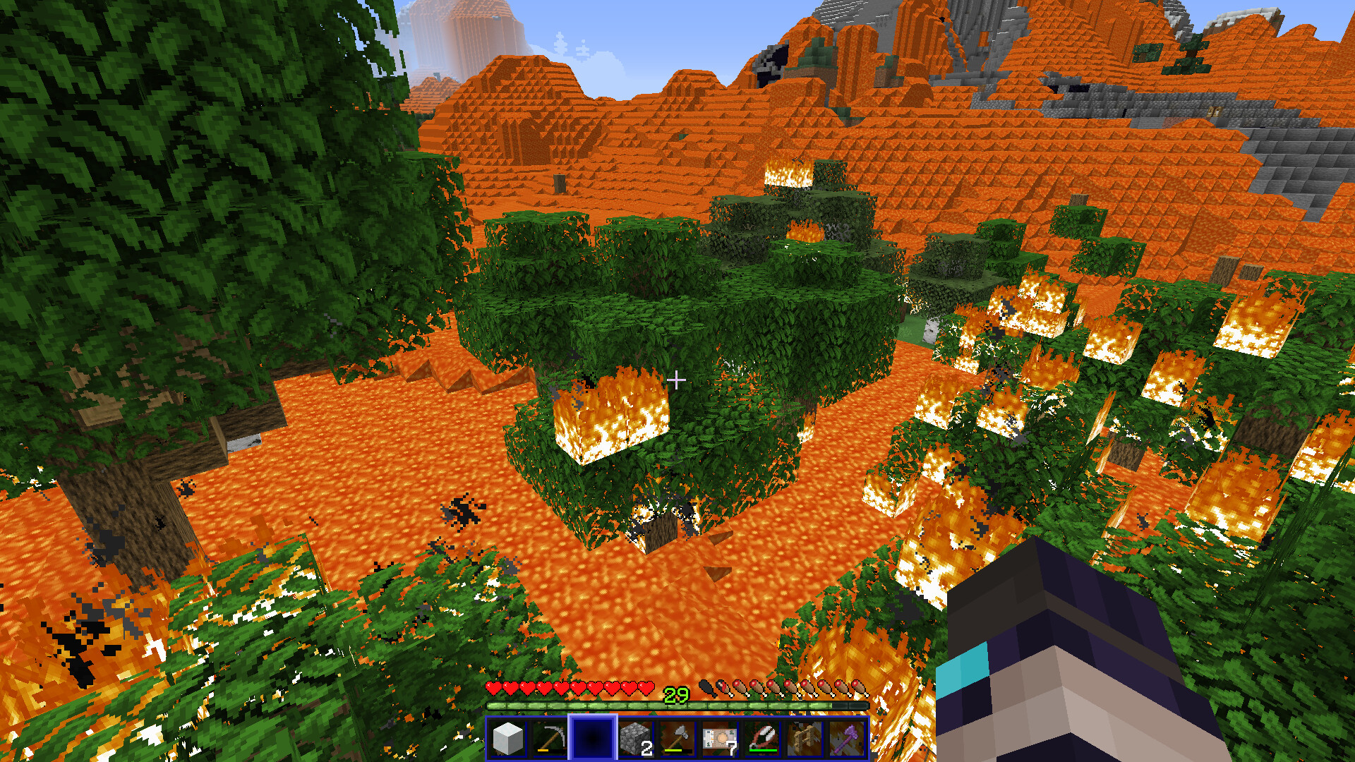 The Floor is Lava Minecraft Data Pack