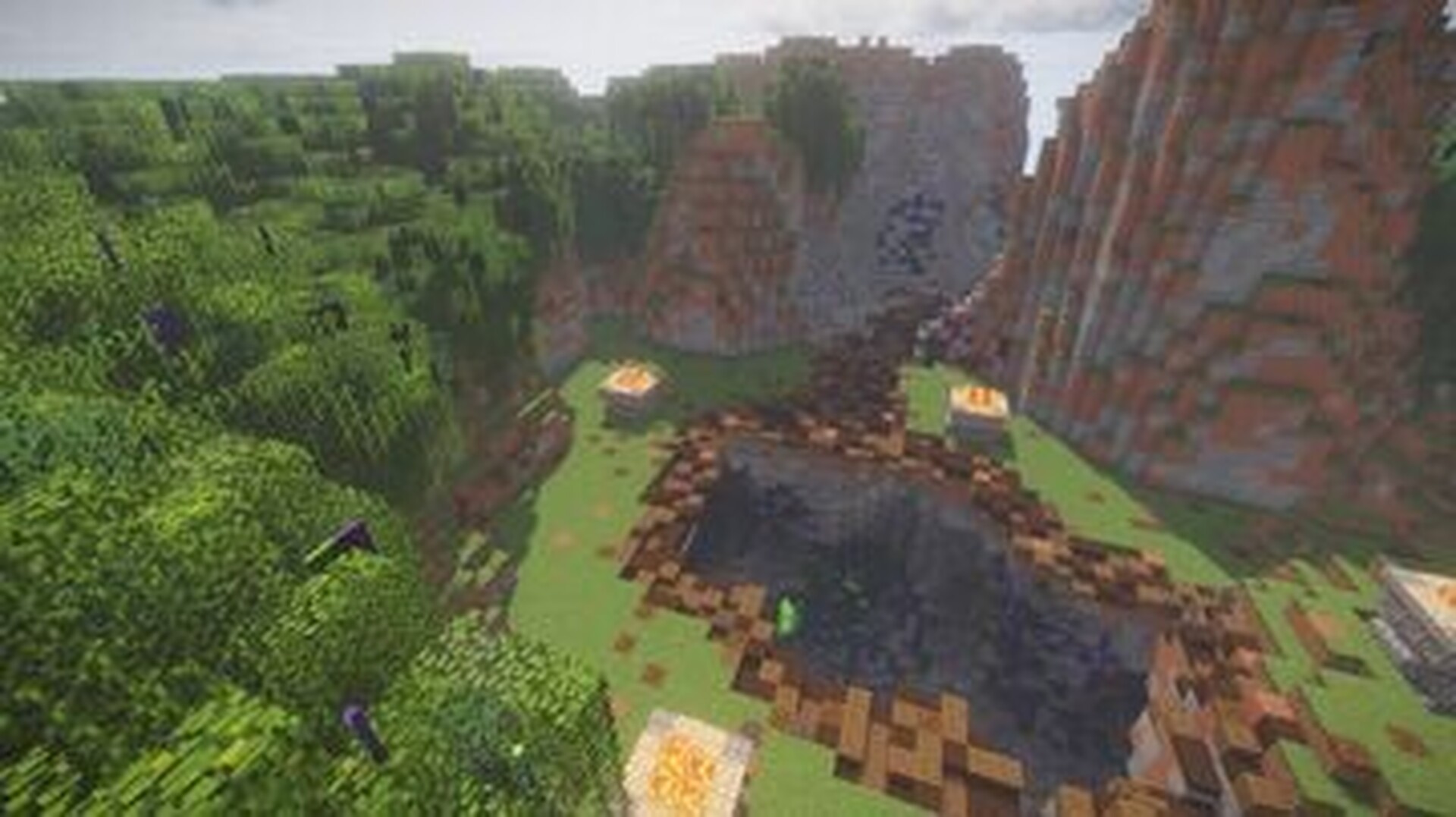 the Pollution world Minecraft Data Pack