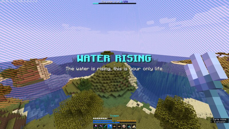 Water Rising Minecraft Data Pack