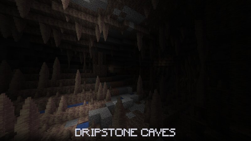 Caves & Cliffs Expansion Pack: Cave Biomes - 1.17.1 Minecraft Data Pack