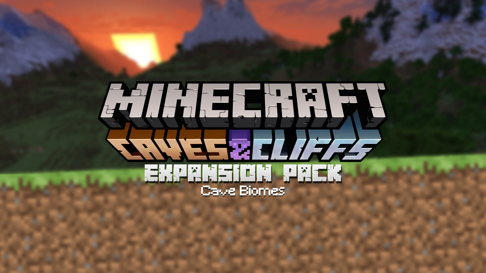 Caves & Cliffs Expansion Pack: Cave Biomes - 1.17.1 Minecraft Data Pack