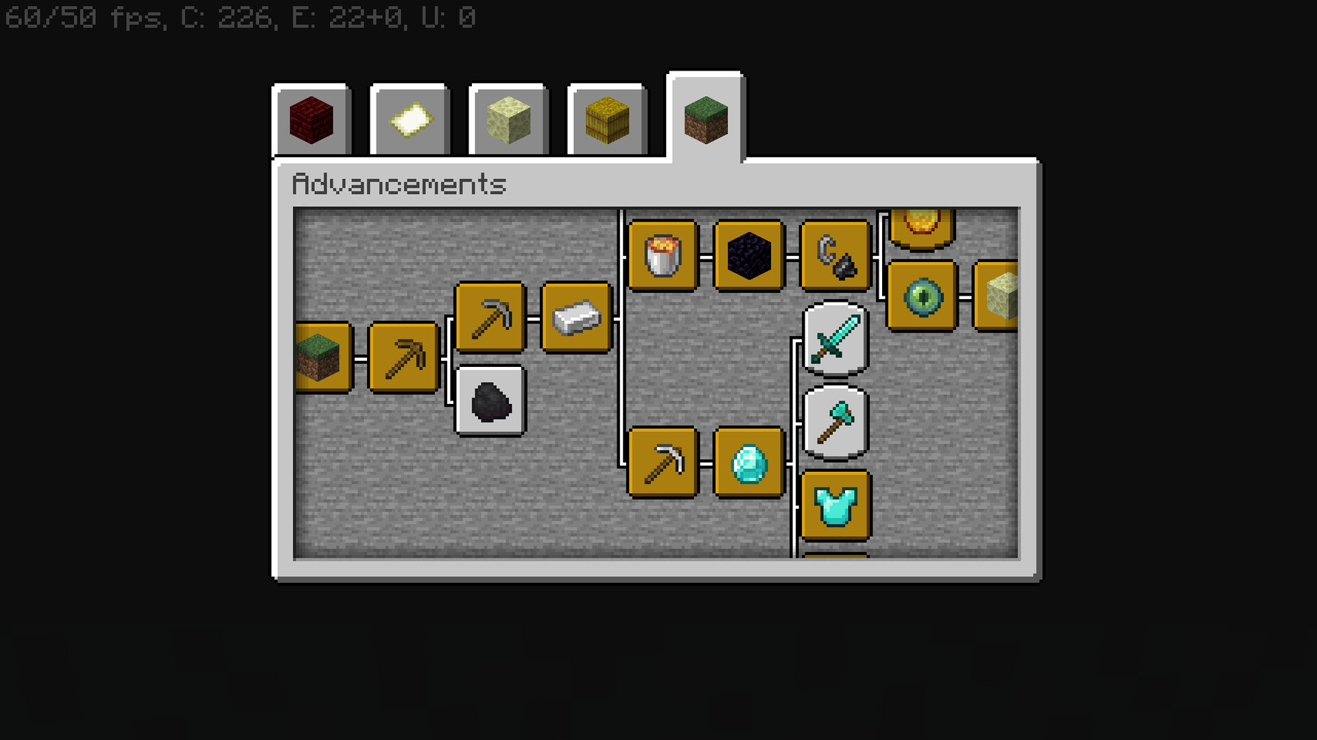 Achievements+ Minecraft Data Pack