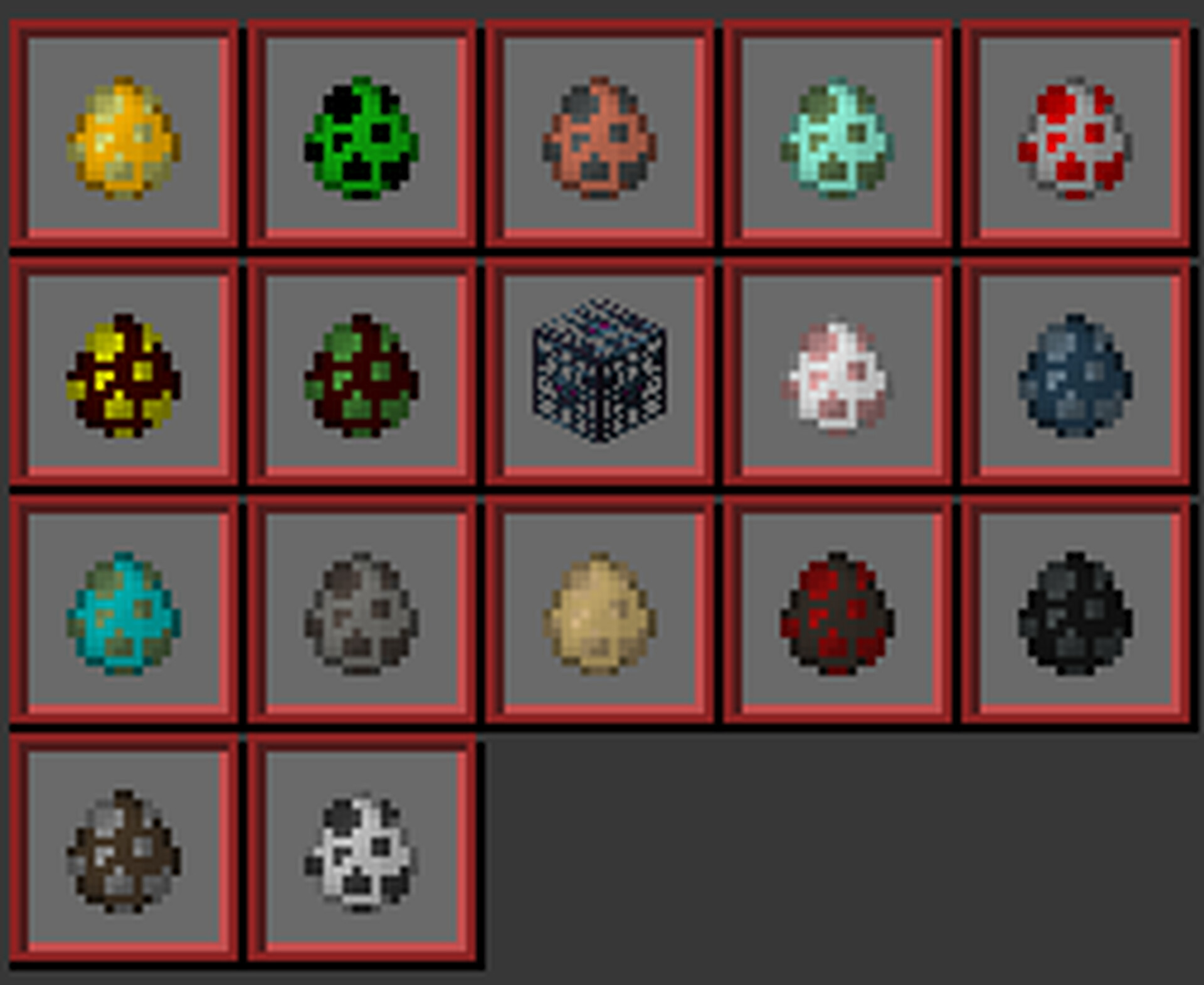 Craftable Spawn Eggs and Spawner [EXPENSIVE] Minecraft Data Pack