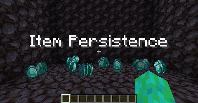 Item Persistence Minecraft Data Pack