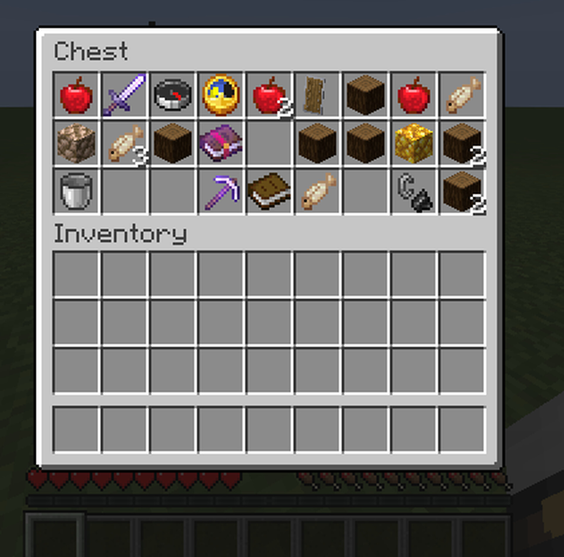 OP Starting Chest Minecraft Data Pack
