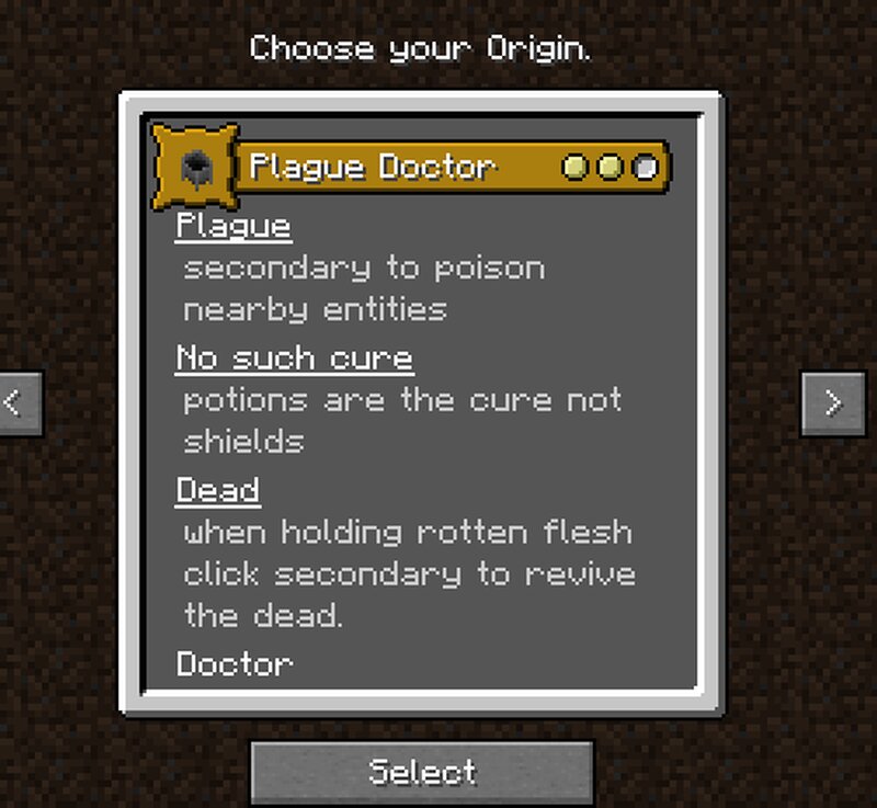 plague doctor Minecraft Data Pack