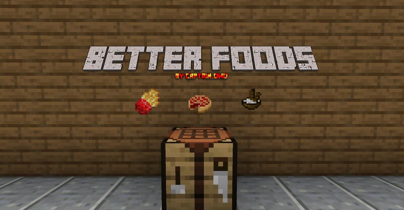 Better Foods Minecraft Data Pack