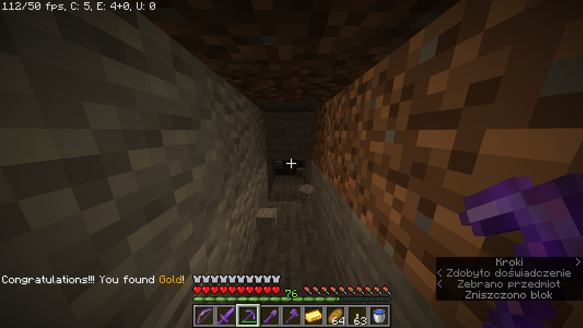 Digging rewards Minecraft Data Pack