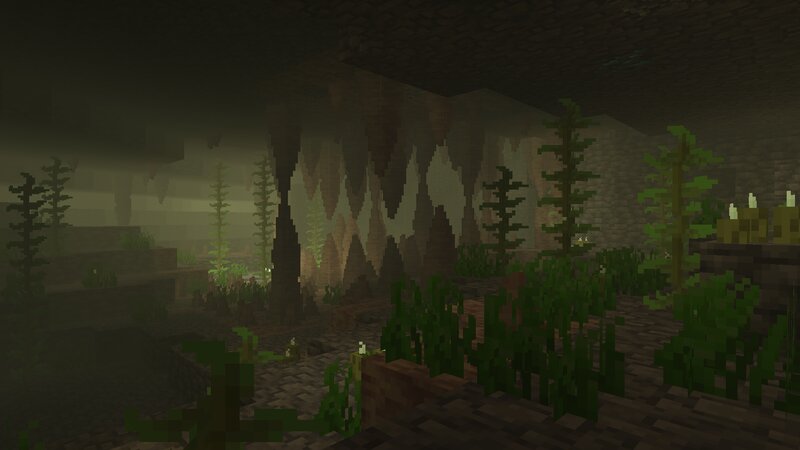 William Wythers' Caves and Cliffs add-on for Overhauled Overworld 1.17 ...