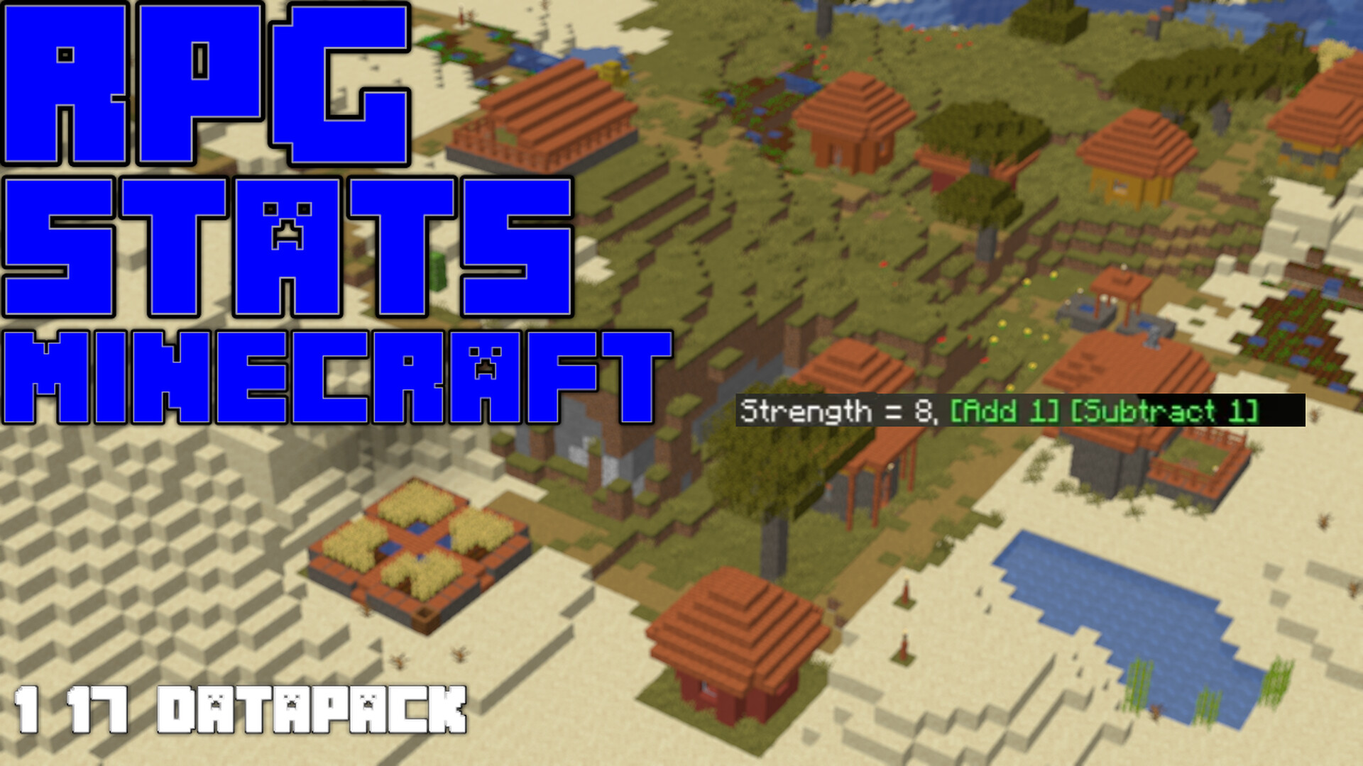 D&D Stats Datapack v1.17 Minecraft Data Pack