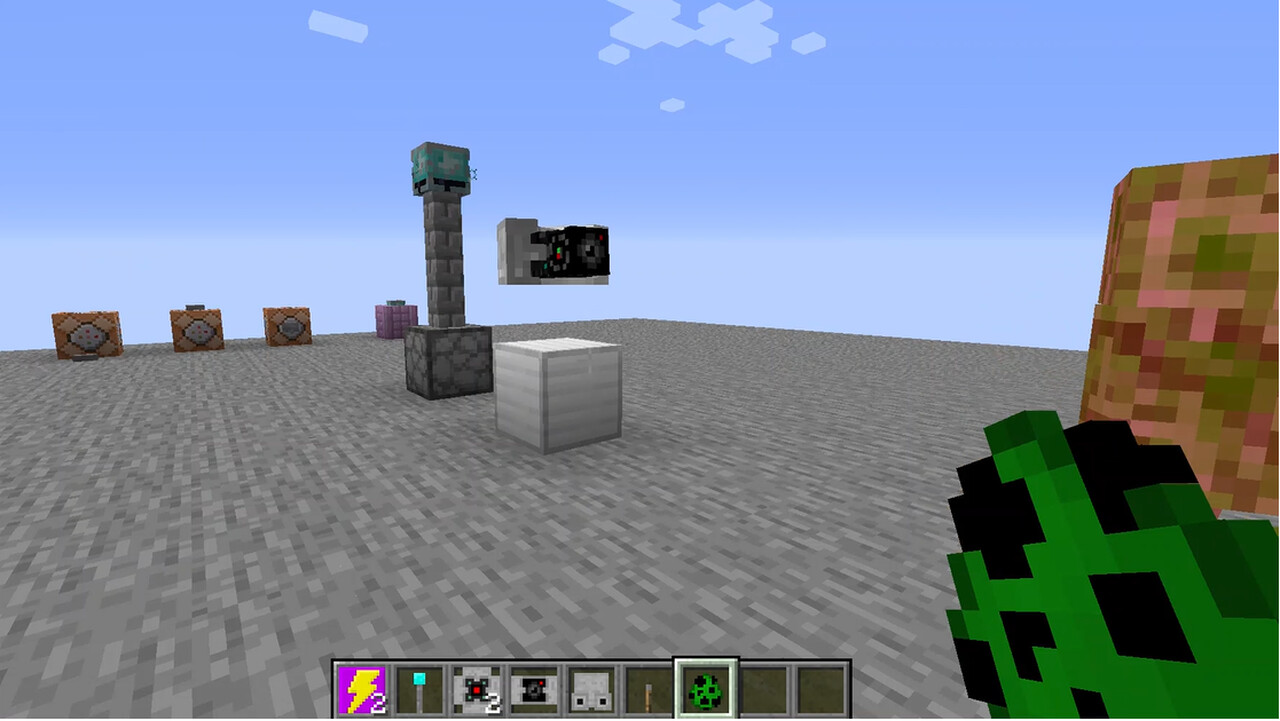 Turrets (Creative Mode only) Minecraft Data Pack