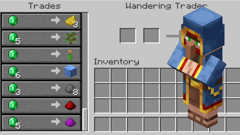 Improved Wandering Trader Datapack v1.17 Minecraft Data Pack