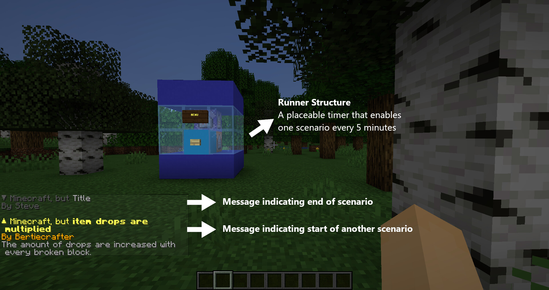 Minecraft, But ????? (Framework) Minecraft Data Pack