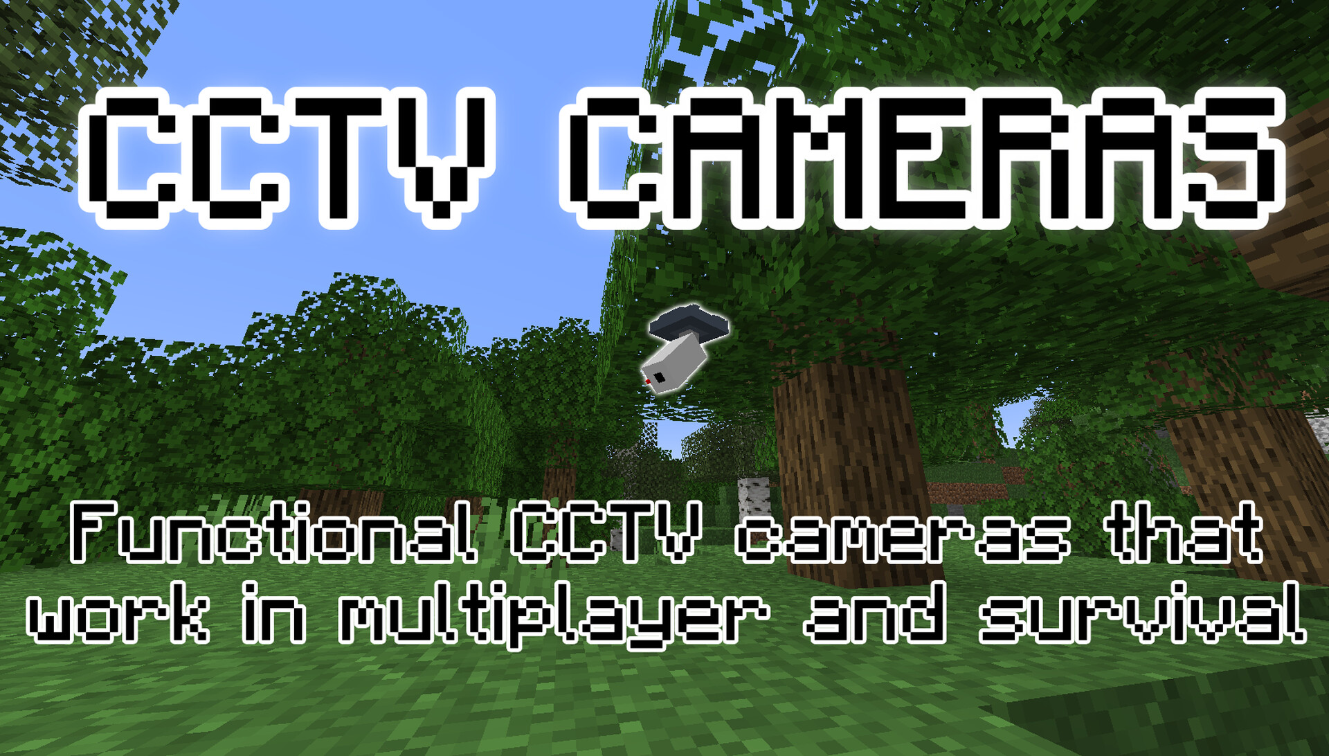 CCTV Cameras Datapack Minecraft Data Pack