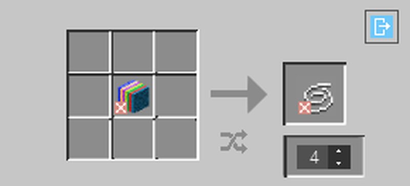 Craft illegal items! Minecraft Data Pack