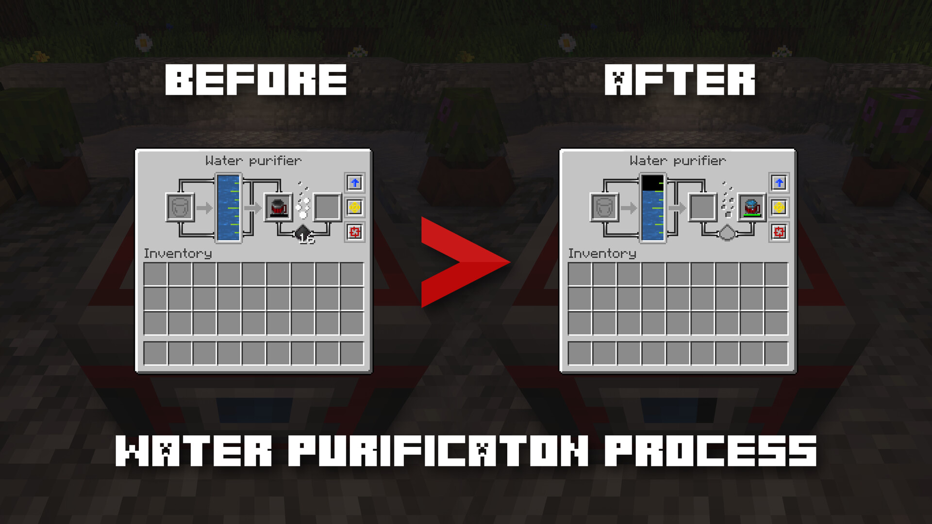 Thirst Water 1.17 / 1.19+ | ORIGINAL | Need of Water | Thirst datapack | Жажда воды | New ...