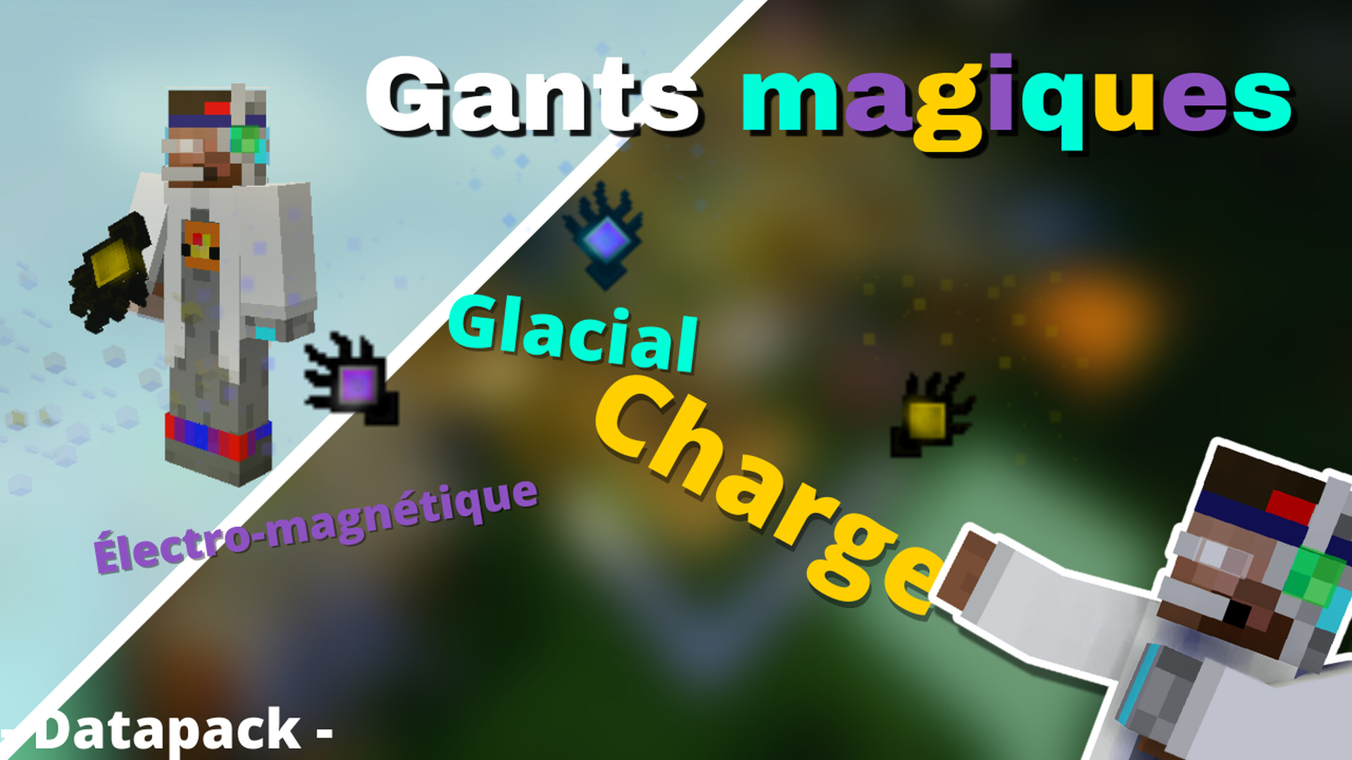 Magic glove [Gants magiques] Minecraft Data Pack
