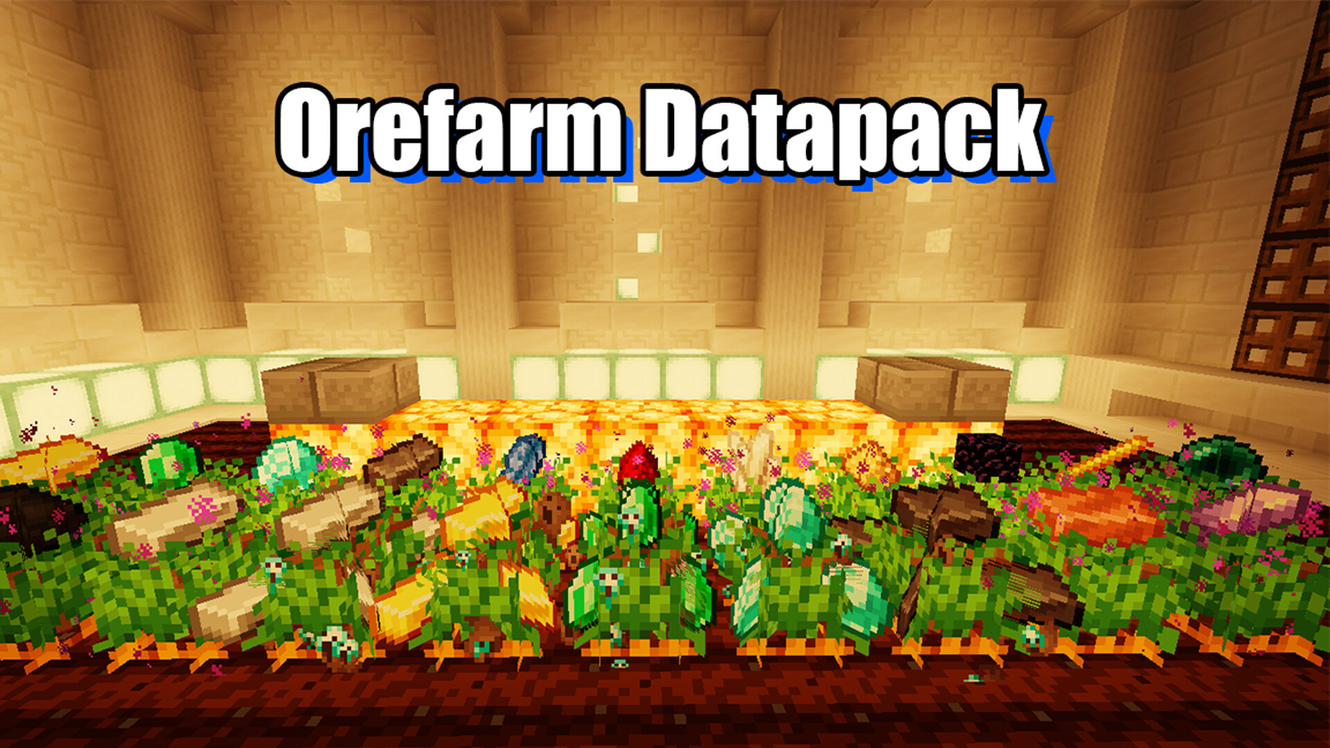 Ore Farm 1.16 Minecraft Data Pack