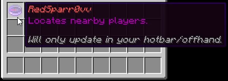 [1.18] Player tracking compass Minecraft Data Pack