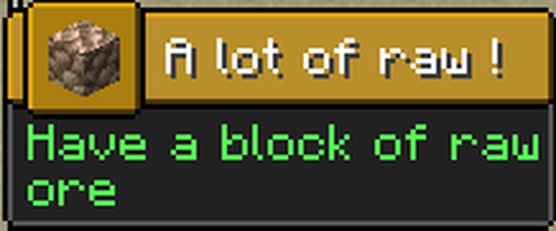 Advancement Plus Minecraft Data Pack