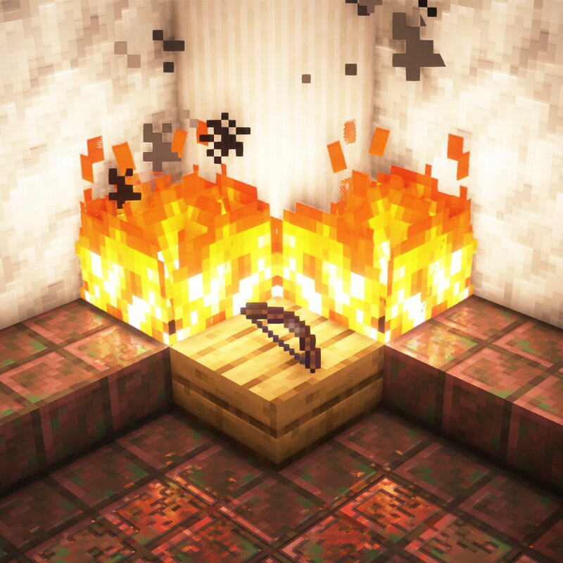 Fire Arrows Spread Minecraft Data Pack