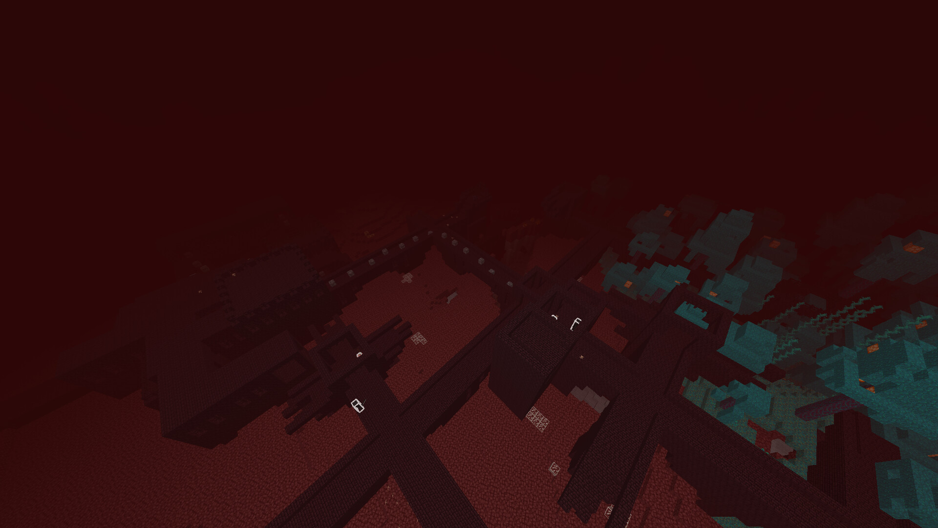 switch nether and overworld terrain Minecraft Data Pack