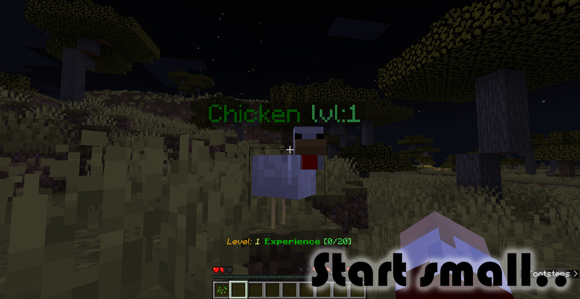 Level Up! Minecraft Data Pack