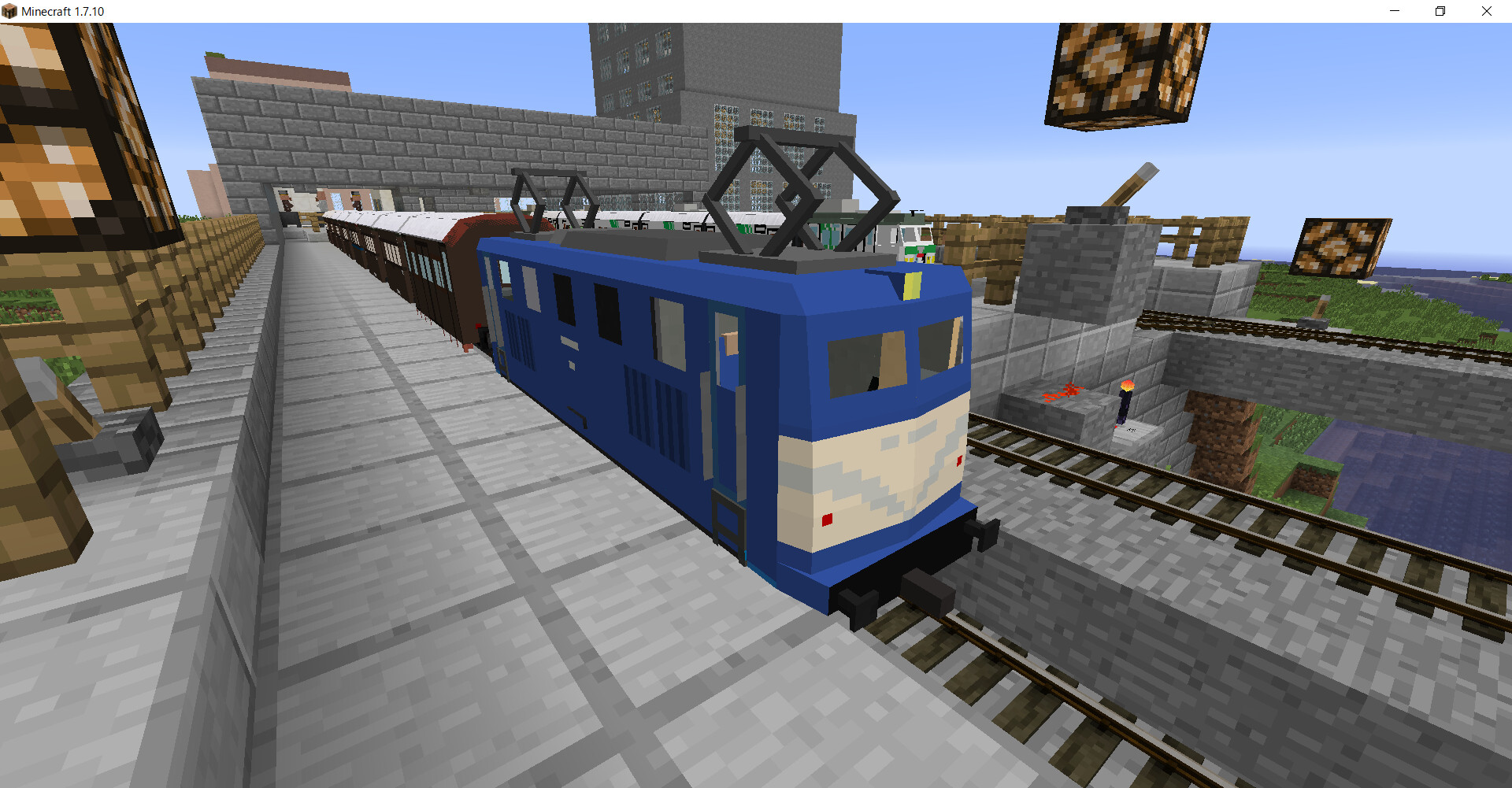 traincraft-CE2.0用日本国有鉄道EF58形直流電気機関車テクスチャパック Minecraft Data Pack