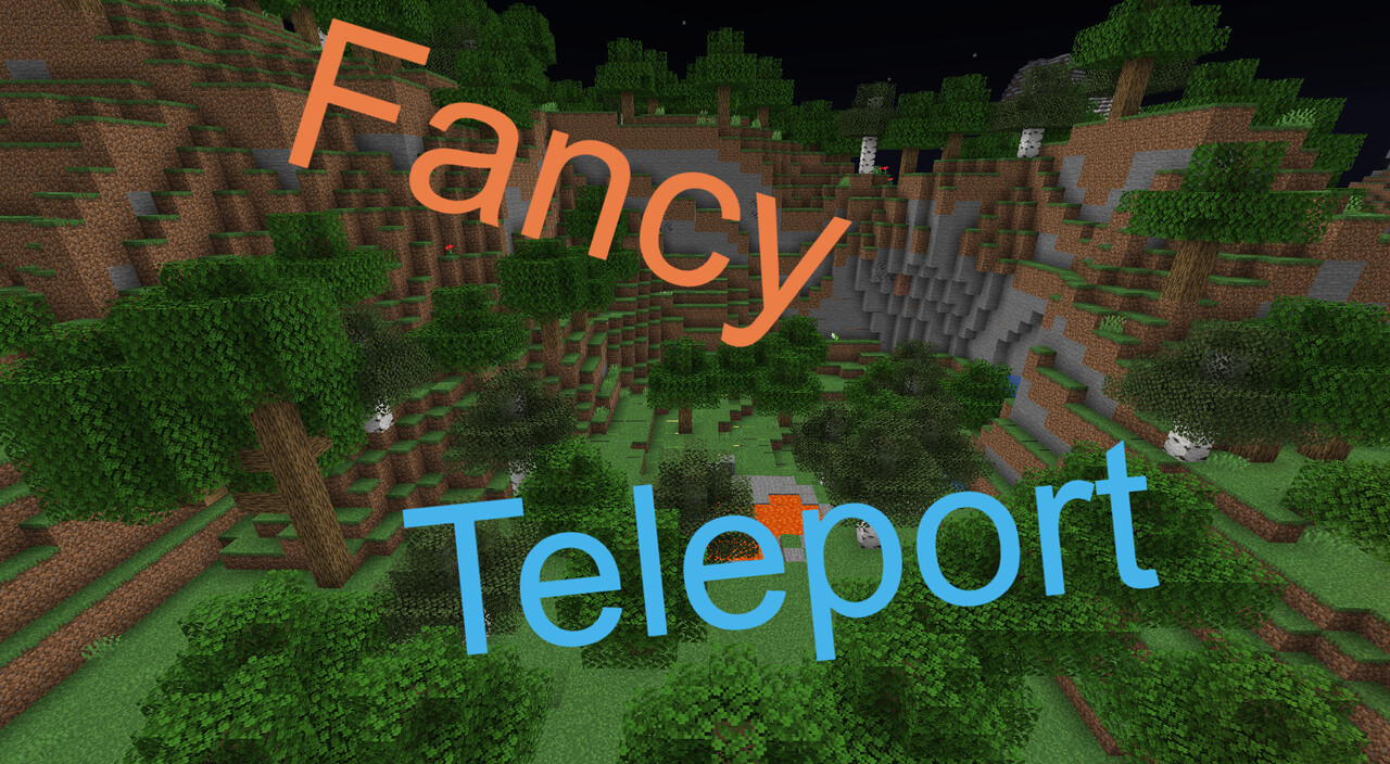 Fancy Teleport Minecraft Data Pack