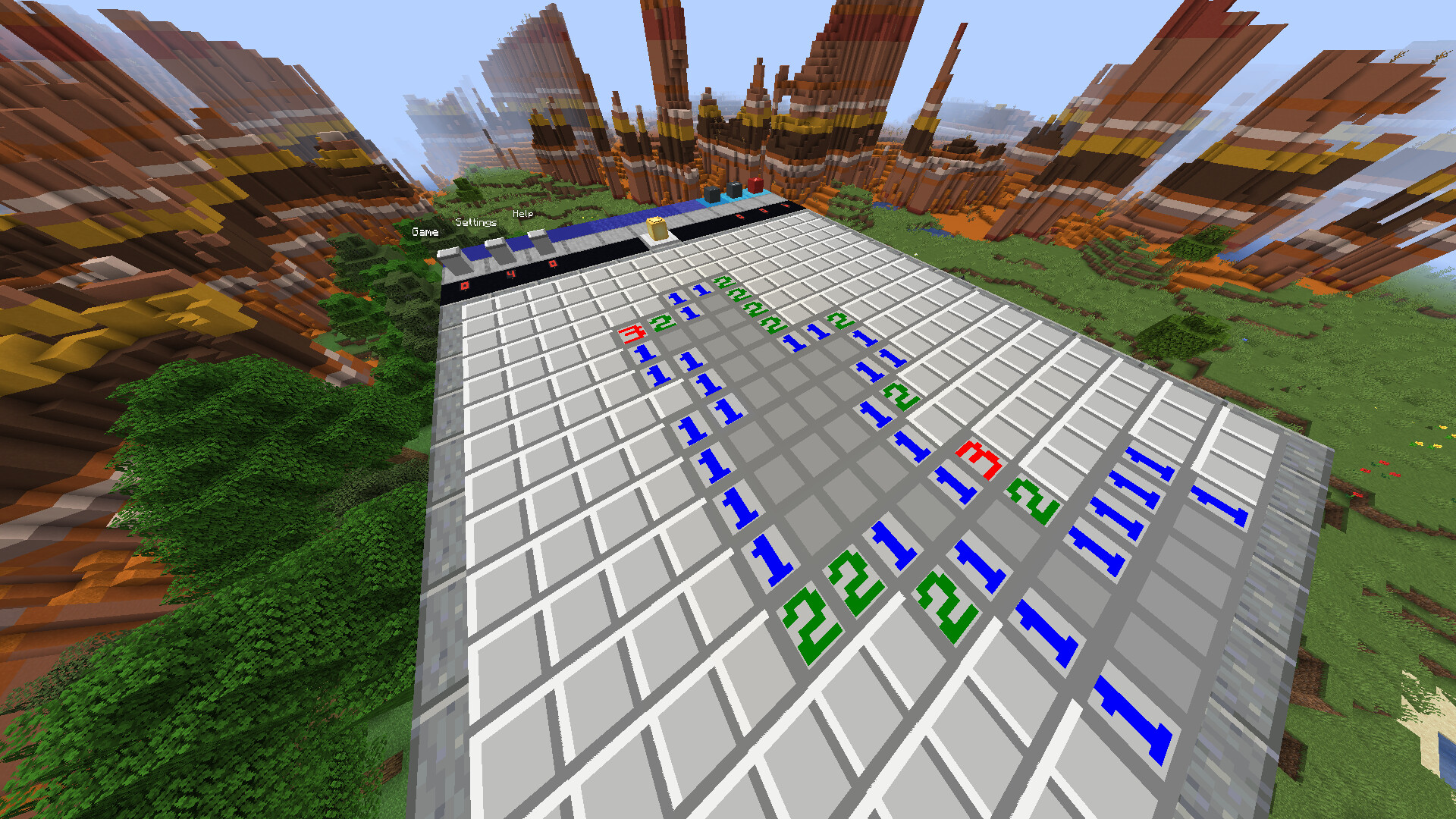 Minesweeper in Minecraft Minecraft Data Pack