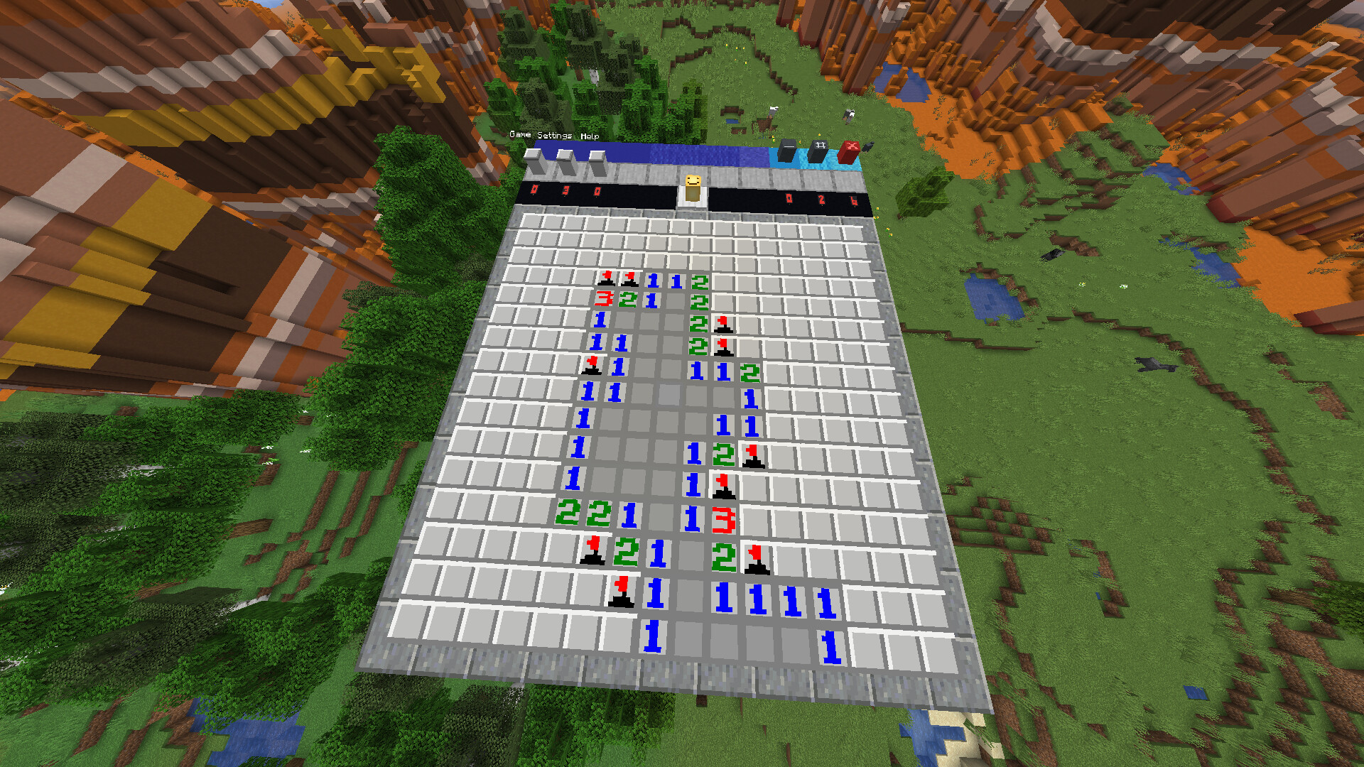 Minesweeper in Minecraft Minecraft Data Pack