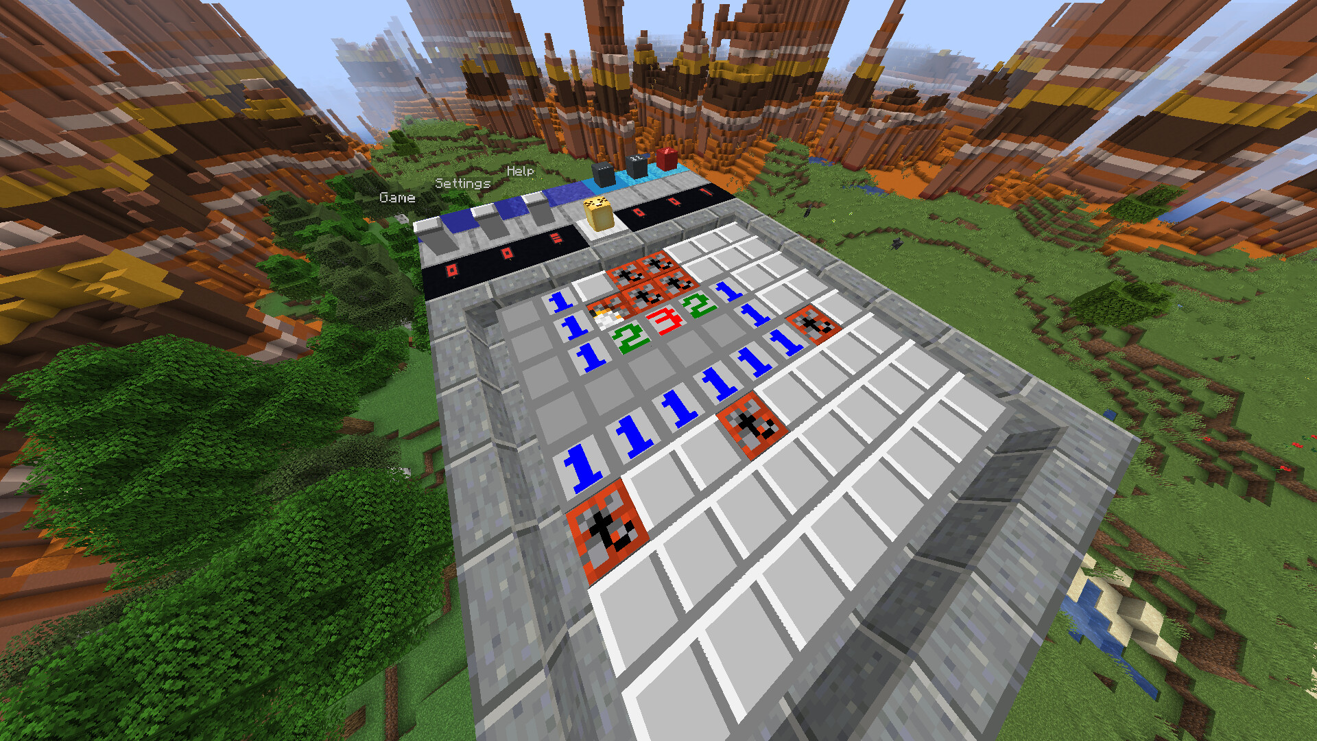 Minesweeper in Minecraft Minecraft Data Pack