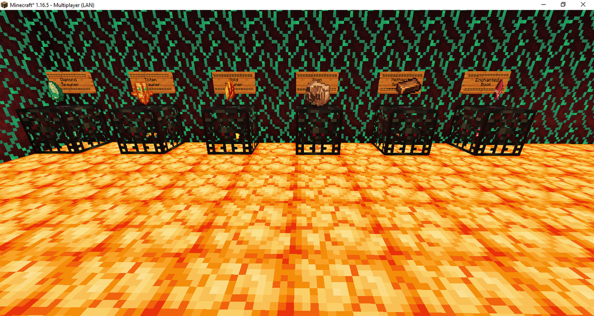 Item Spawners Minecraft Data Pack