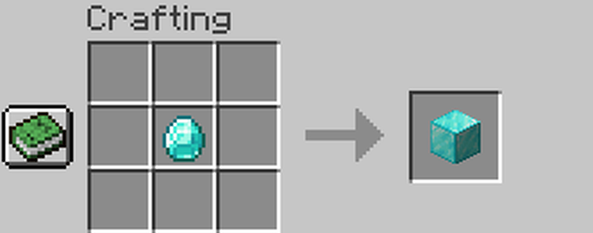 Resource to Resource Block (OP) Minecraft Data Pack