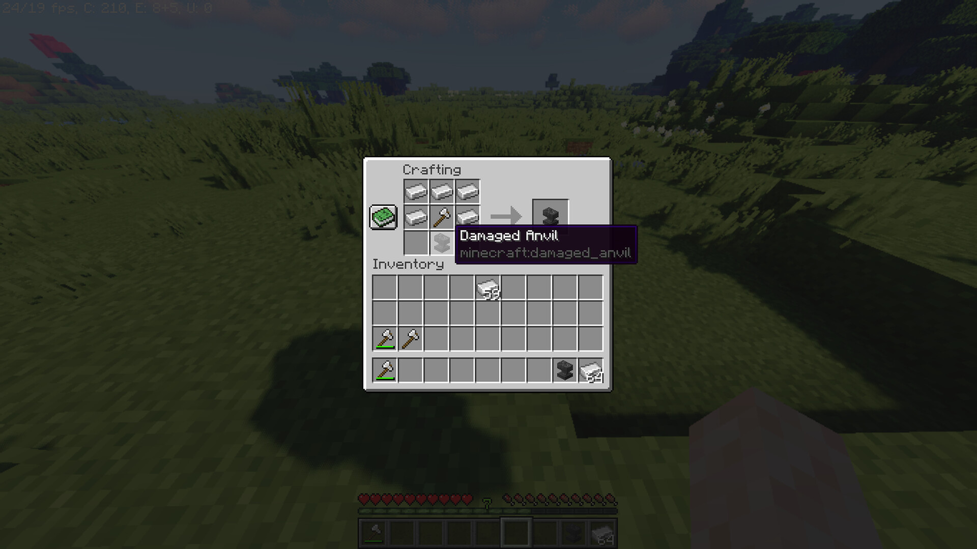 Realistic_Anvil Minecraft Data Pack