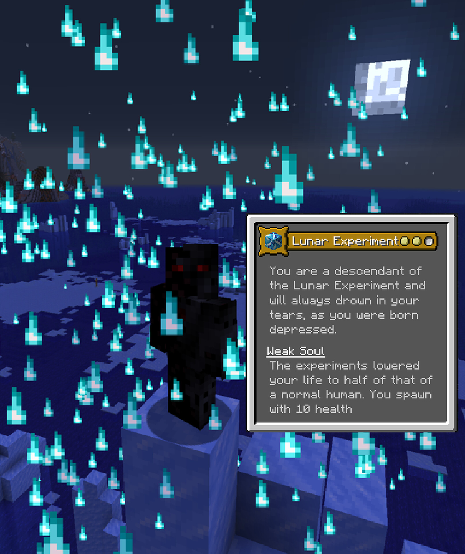 Origins Mod Datapack| Lunar Experiment Minecraft Data Pack