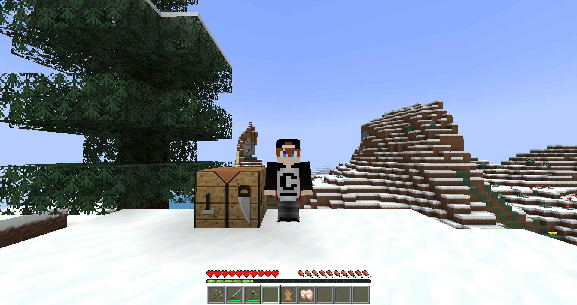 Minecraft but XP = your Size! Minecraft Data Pack