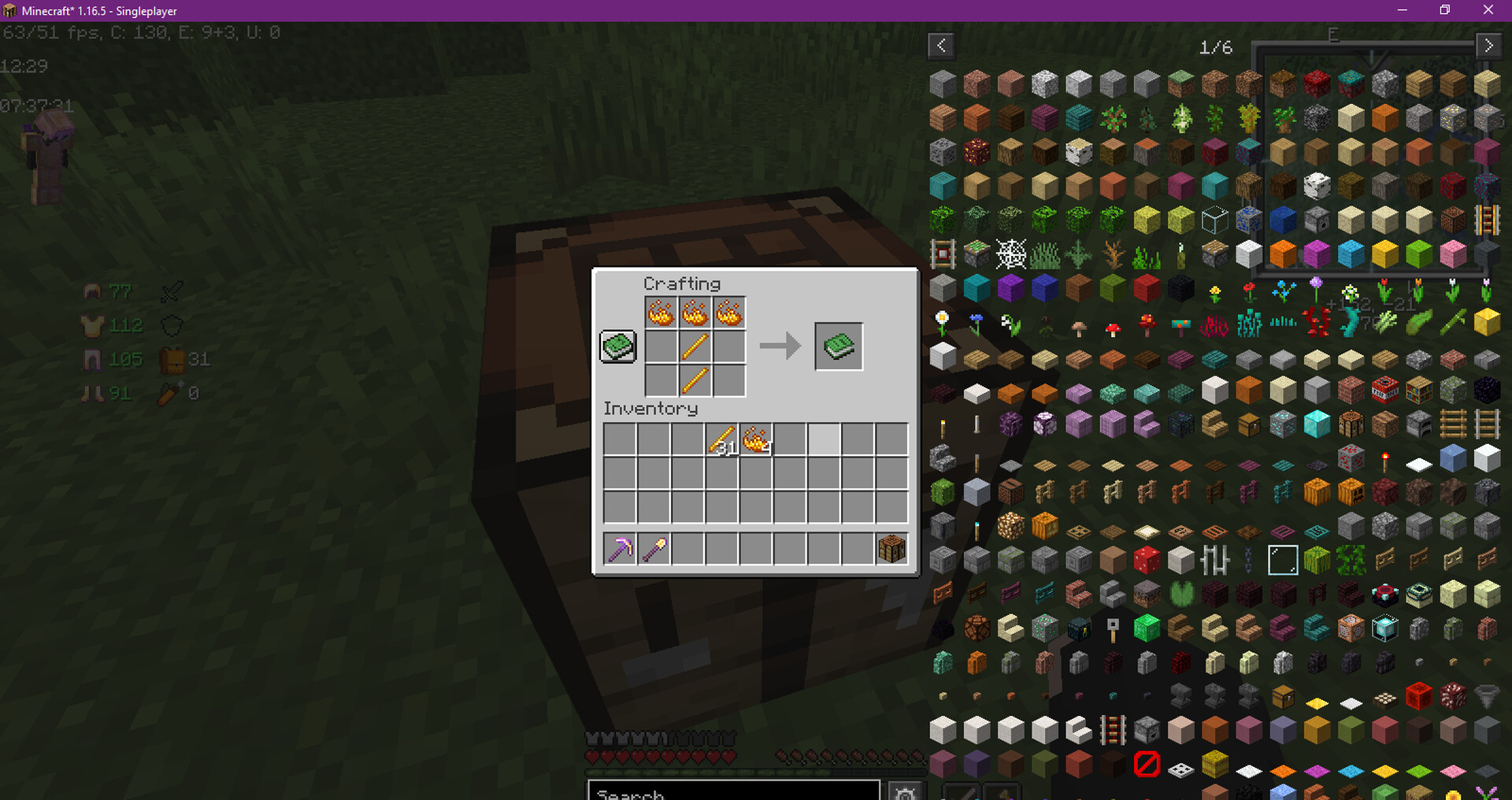 Blaze Themed Items Minecraft Data Pack