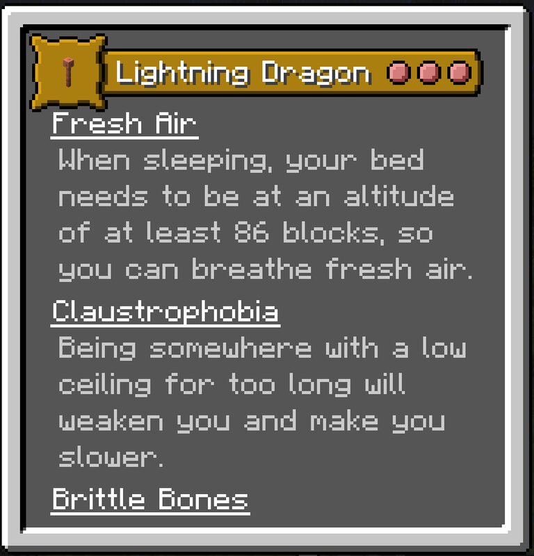 Origins Mod: Lightning Dragon - Custom Datapack Minecraft Data Pack