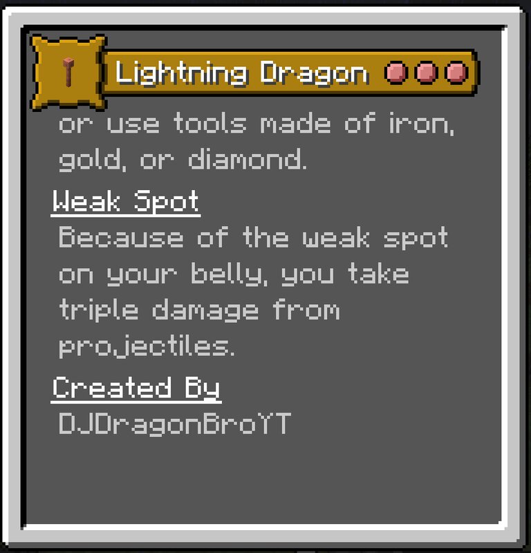 Origins Mod: Lightning Dragon - Custom Datapack Minecraft Data Pack