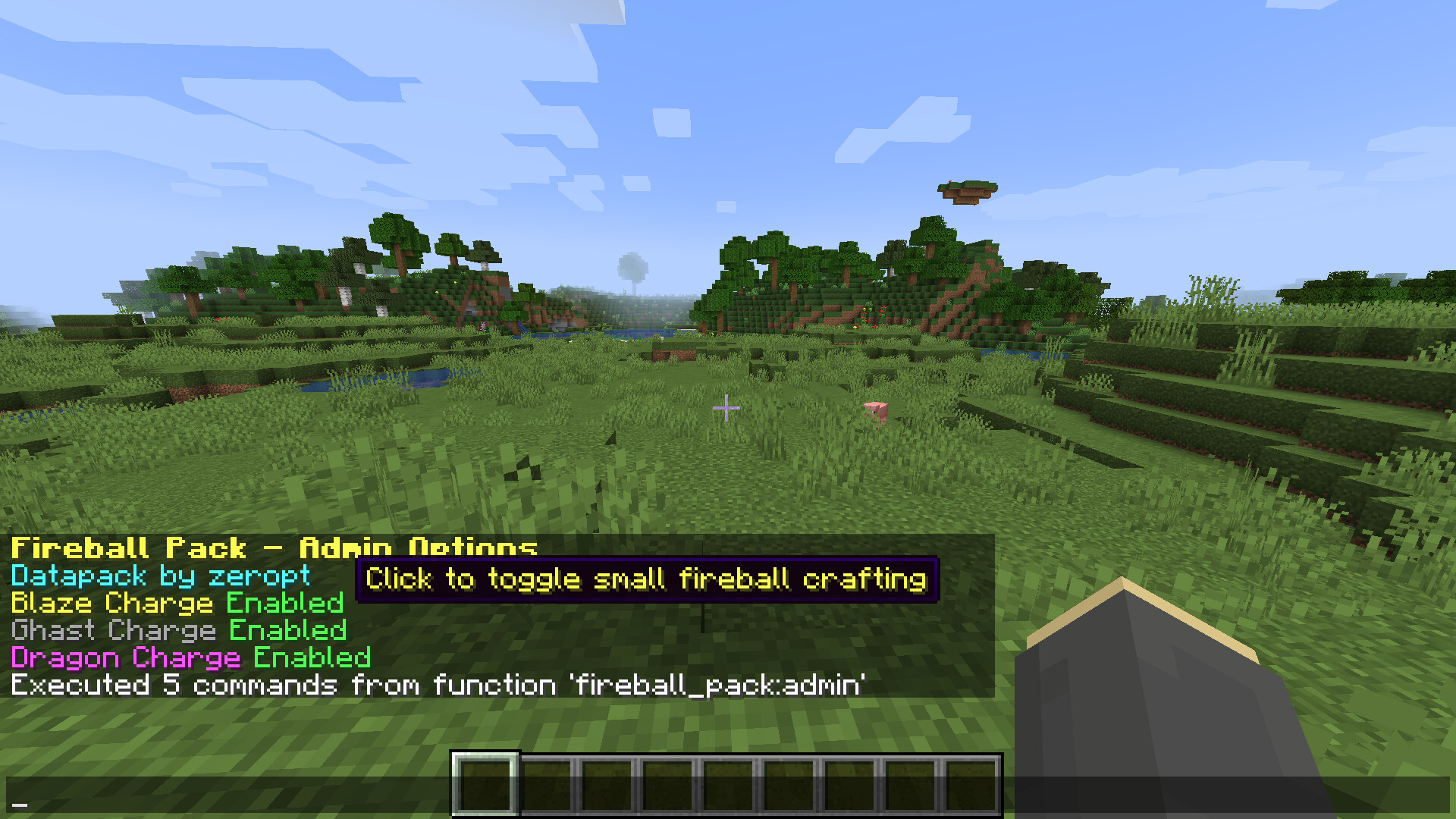 Fireball Datapack 1.18 (Blaze Charge, Ghast Charge, Dragon Charge ...