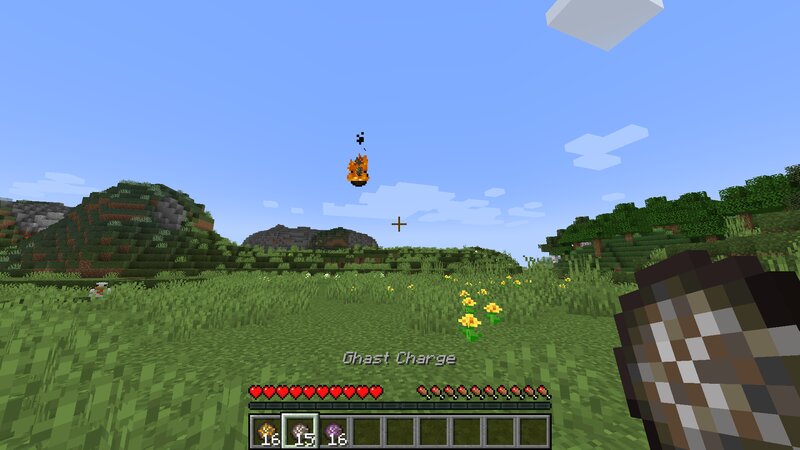Fireball Datapack 1.18 (Blaze Charge, Ghast Charge, Dragon Charge ...