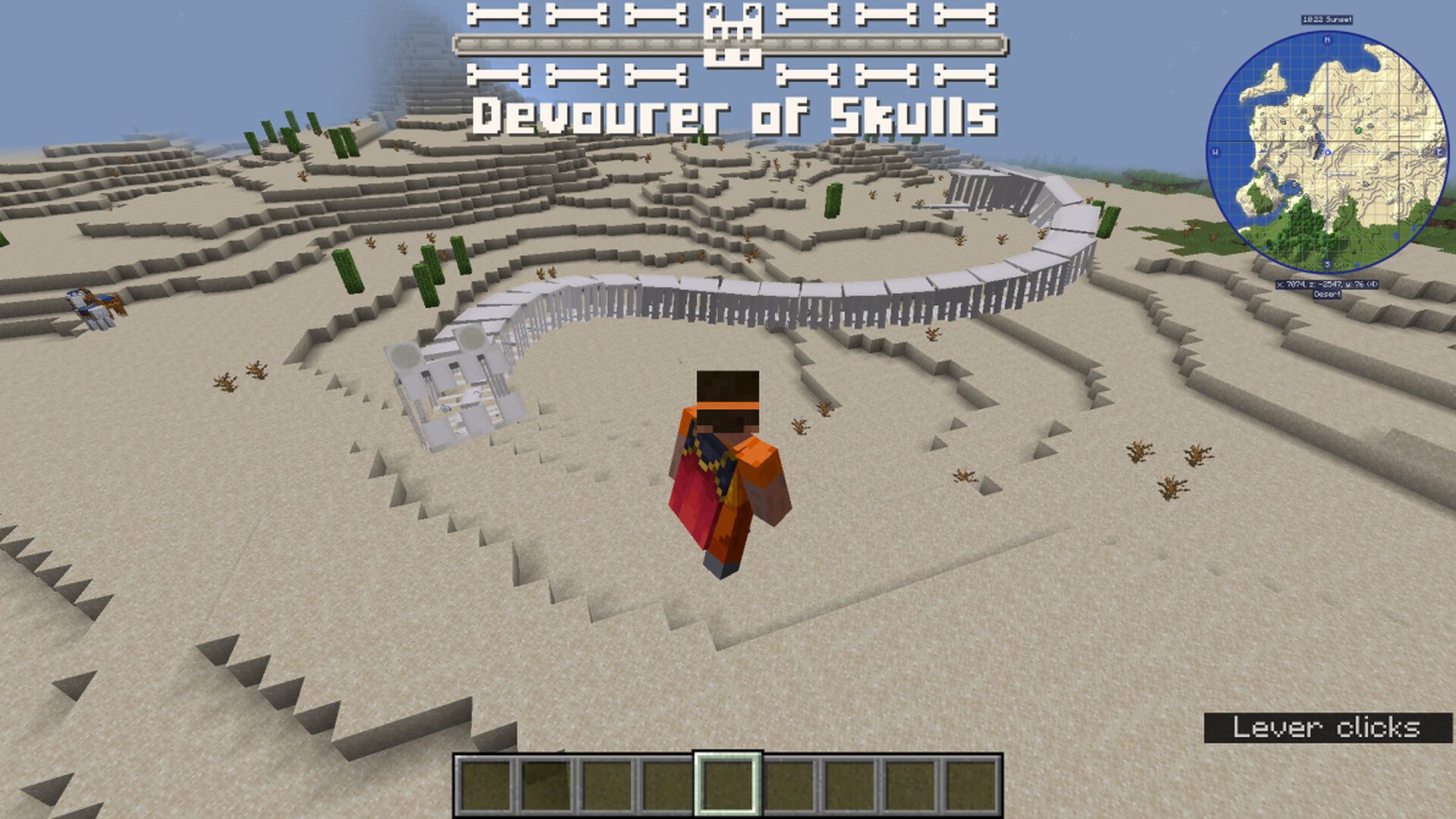 The Devourer of Skulls 『𝔹𝕠𝕤𝕤 𝔽𝕚𝕘𝕙𝕥』 Minecraft Data Pack