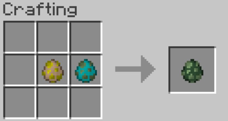 Craftable spawn eggs Minecraft Data Pack