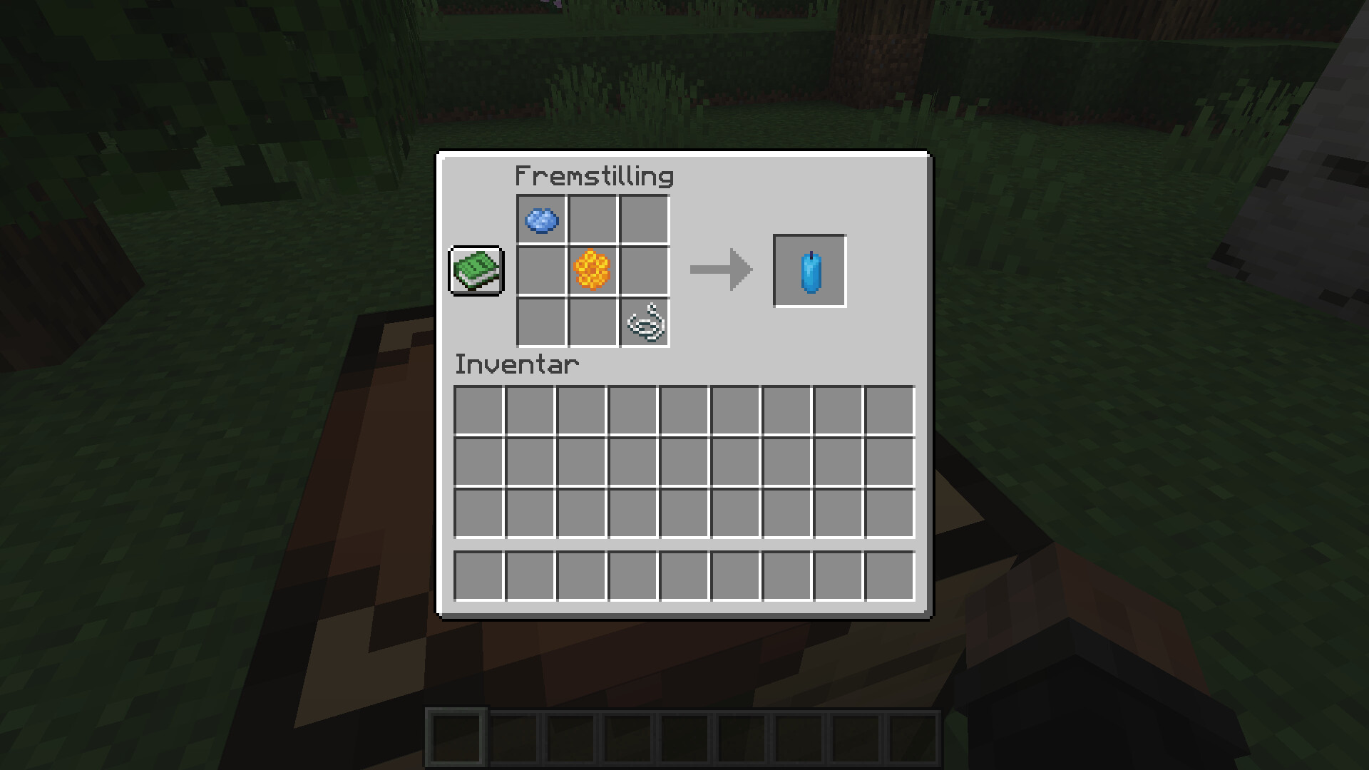 Candles with the colours in the wax Minecraft Data Pack