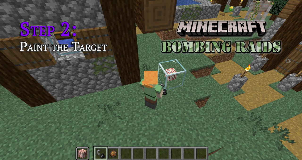 Minecraft: Bombing Raids Minecraft Data Pack