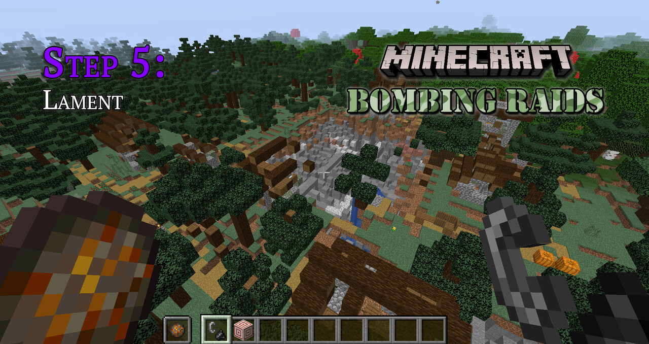 Minecraft: Bombing Raids Minecraft Data Pack