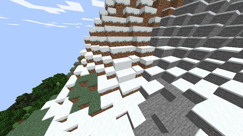 Natural Powder Snow Minecraft Data Pack