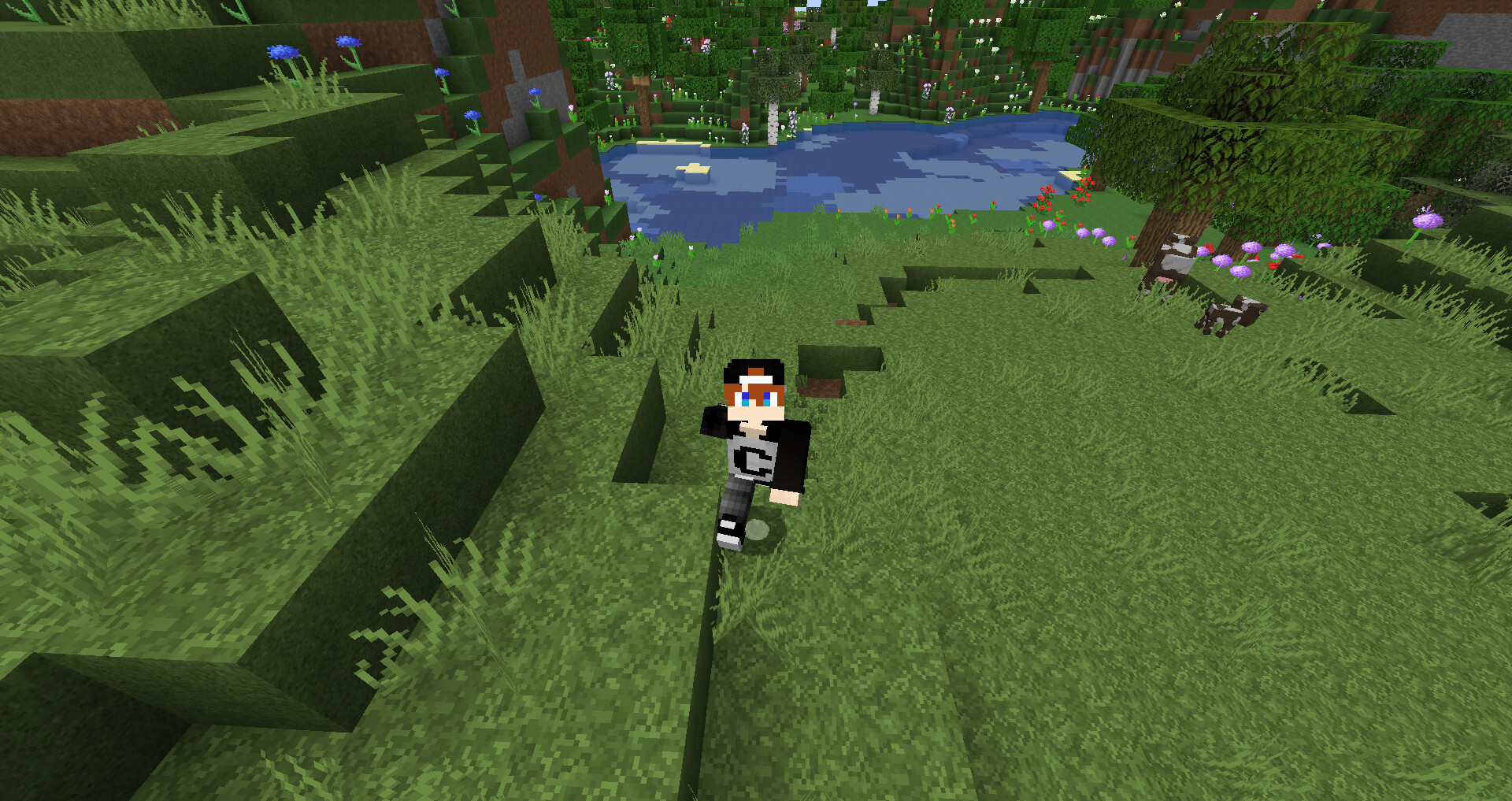 Minecraft but the block you stood on gets deleted Minecraft Data Pack